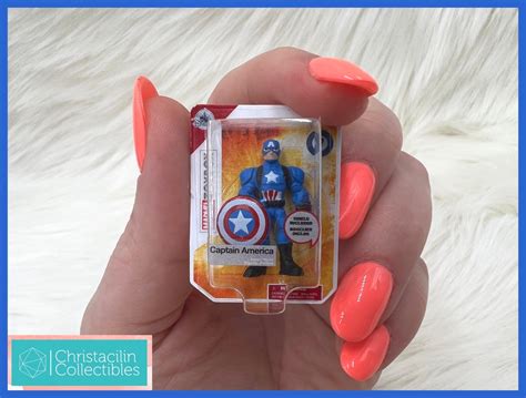 Mini Figure Tiny Captain America Marvel Movie Replica Toy By Disney