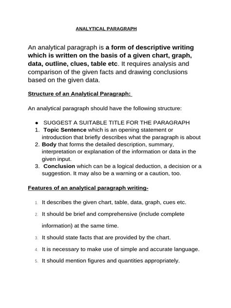 Analyticalparagraph 49984 Pdf