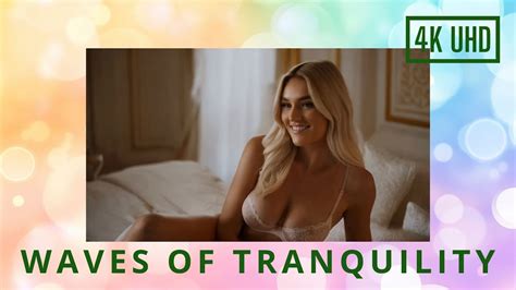4K AI ARTWaves Of Tranquility Motion Video Sexual And Beautiful Girl Lookbook YouTube