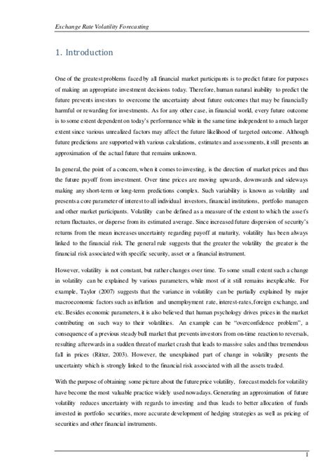 Interest Rates And Volatility Correlation Between Interest Rate Gaps And Volatility Investing Post
