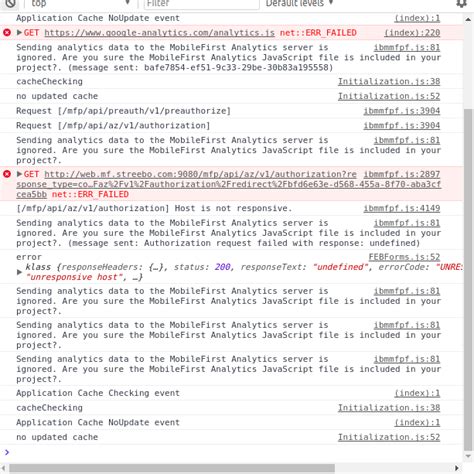 ibm mobilefirst ibm mfp8 unresponsive host error when adapter is