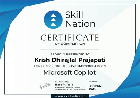 Krish Prajapati On Linkedin Completing The Live Masterclass Of