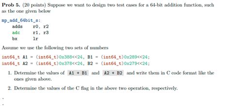 solved prob 5 20 points suppose we want to design two