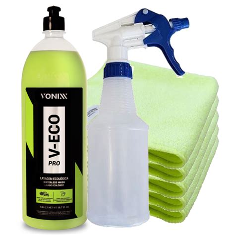 Kit Lavagem A Seco Pro V Eco L Vonixx Pulverizador Manual