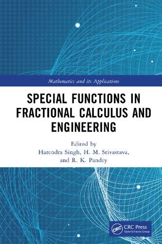 Special Functions In Fractional Calculus And Engineering Pdf Epub Version Controses Store