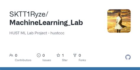 Github Sktt1ryze Machinelearning Lab Hust Ml Lab Project Hustccc