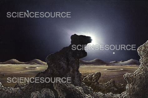 Surface Of Mercury Artwork Stock Image Science Source Images