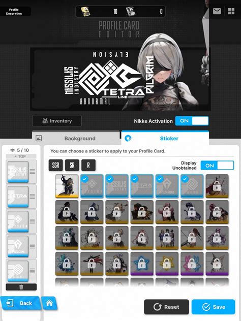 The Profile Card Editor Is Really Really Fun To Mess Around Hope