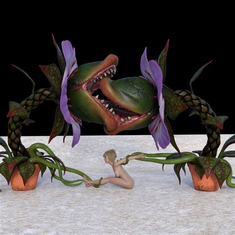Animated Pose Bundle For Gen 8 Female And Carnivorous Plant Daz Content By Shadowyartsdirty