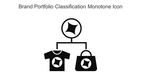 Brand Portfolio Classification Monotone Icon In Powerpoint Pptx Png And Editable Eps Format Ppt
