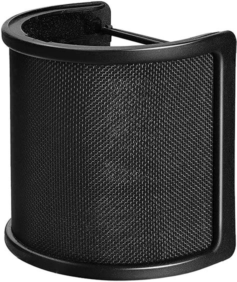 Pop Filter Pemotech [upgraded Three Layers] Metal Mesh And Foam And Etamine Layer Microphone Pop