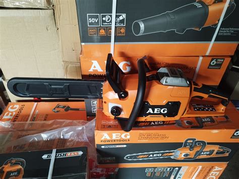 Pilarka akumulatorowa AEG 50V 40cm Nowa Stanin • OLX.pl