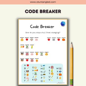 Code Breaker Worksheet By OT Untangled TPT