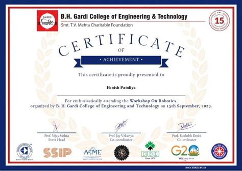 Henish Patoliya On Linkedin Hello Connections Happy To Share That I Have An Attended Workshop On