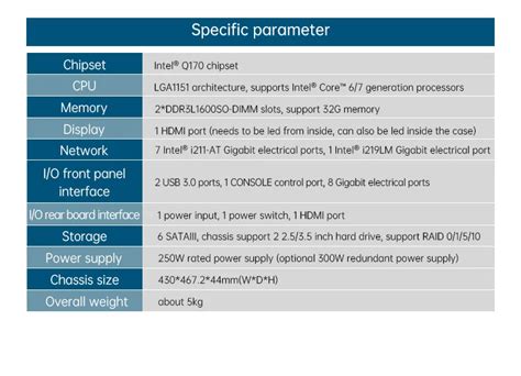 sinsmart high density 1u desktop rack chassis industrial computer with q170 chipset buy