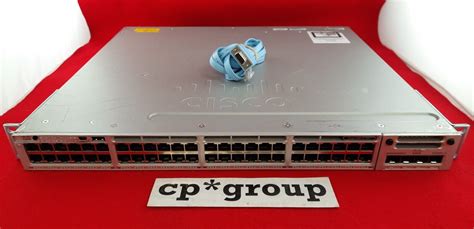 Cisco Catalyst 3850 48 Port Gbe Poe Network Switch Ws C3850 48p L W Nm 4 1g For Sale