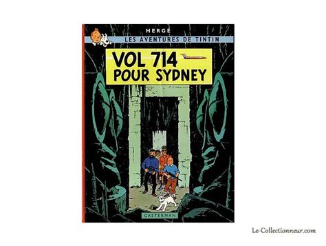 Bd Tintin Vol 714 Pour Sydney Boutique Dobjets De Collection