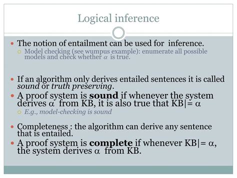 Ppt Logic Agents And Propositional Logic Powerpoint Presentation