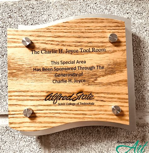 Creative Donor Recognition Plaques And Signs Recognitionart