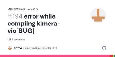 error while compilng kimera vio[bug] · issue 194 · mit spark kimera