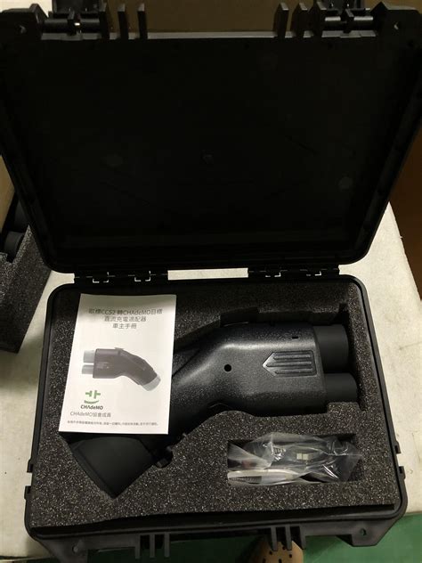 Dc 200a Evse Charging Convertor Ccs2 To Chademo Adapter Sixpenceev China Trading Company