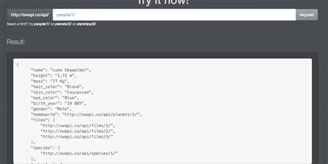 Star Wars Api Swapi Product Information Latest Updates And Reviews 2025 Product Hunt