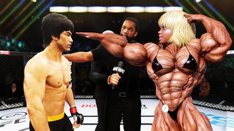 Ps5 Bruce Lee Vs Teen Girl Olympik Ea Sports Ufc 4 Youtube