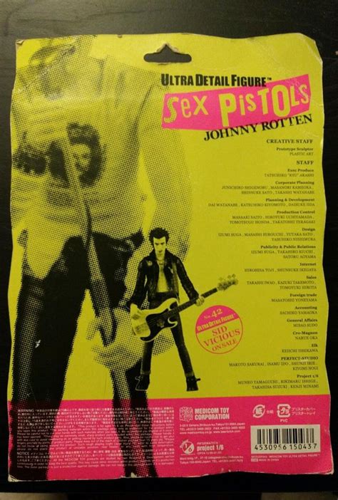 Medicom Johnny Rotten Sex Pistols Figure 1858271996