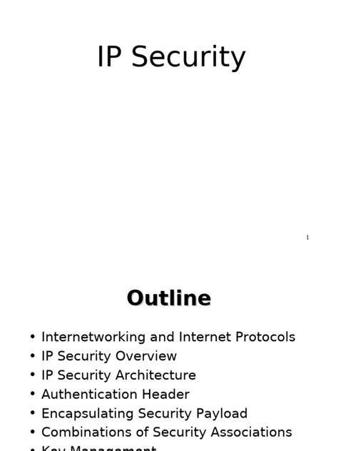 2 Ip Security Pdf Internet Protocols Internet Protocol Suite