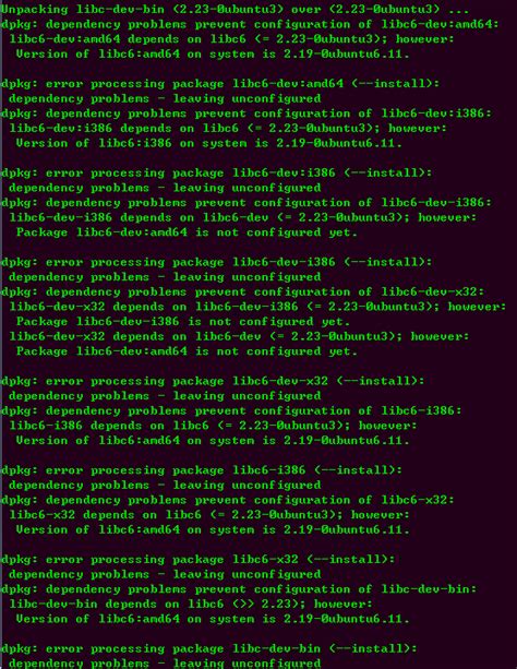 低版本ubuntu升级为高版本libc6 Csdn博客