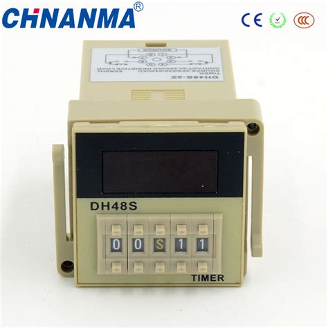 Dh48s Repeat Cycle Spdt 0 1s 99h Digital Cycle Delay Timer Relay Switch Time Relay And Power Relay