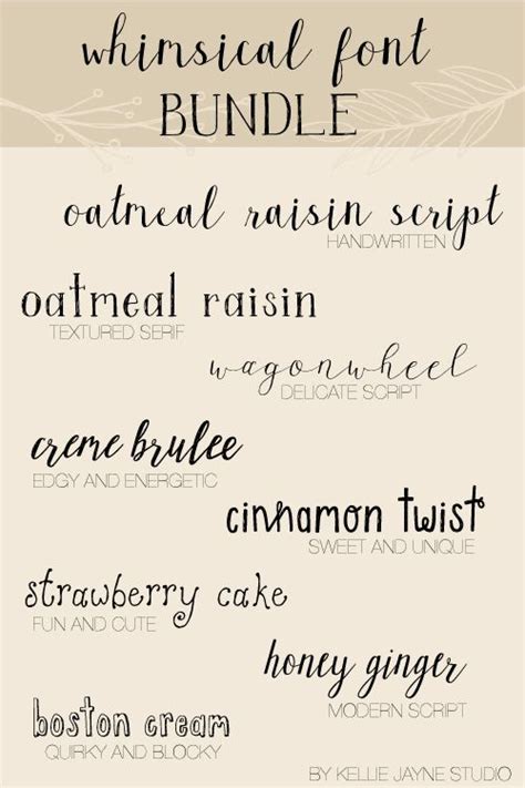 Whimsical Script Font