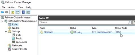 how to remove node from file share cluster dfs on windows server it