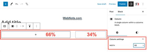 How To Create Multiple Columns Layout In Wordpress Site Webnots