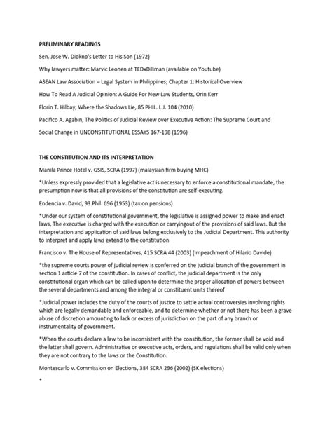 Midterm Outline Pdf Commission On Elections Philippines Judicial Review