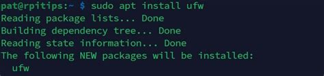 guide complet configurer un pare feu sur raspberry pi raspberrytips