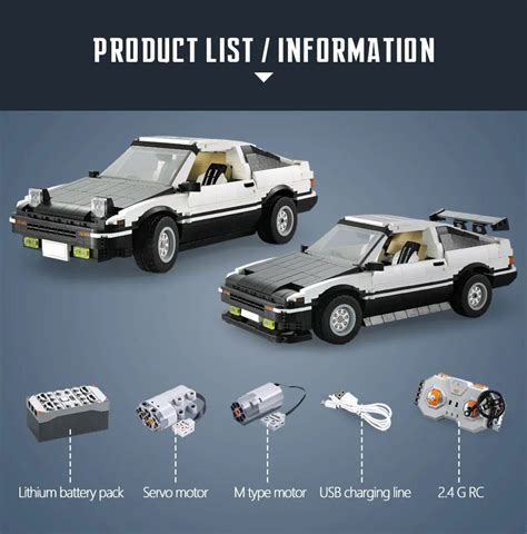 LEGO Toyota AE86 | CREATIBRICK – CreatiBrick