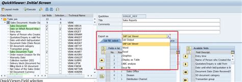 Sqvi Simplifying Sap Query Creation