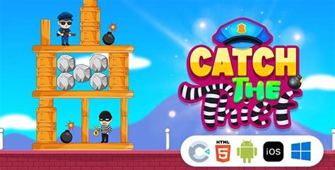Catch The Thief Construct 3 Html5 Codemarket