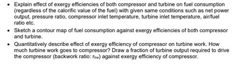 Solved Explain Effect Of Exergy Efficiencies Of Both