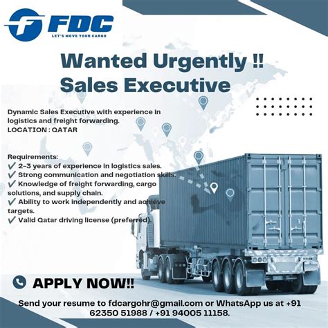 Devika Kp On Linkedin Hiring Salesexecutive Logisticsjobs