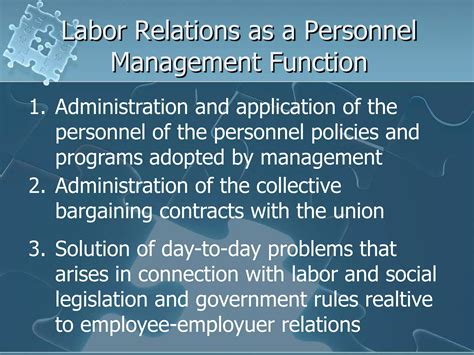 Labor Management Relations In The Philippine Pptx