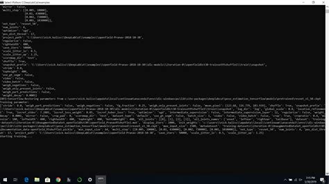 terminal stuck at starting training · issue 303 · deeplabcut deeplabcut · github