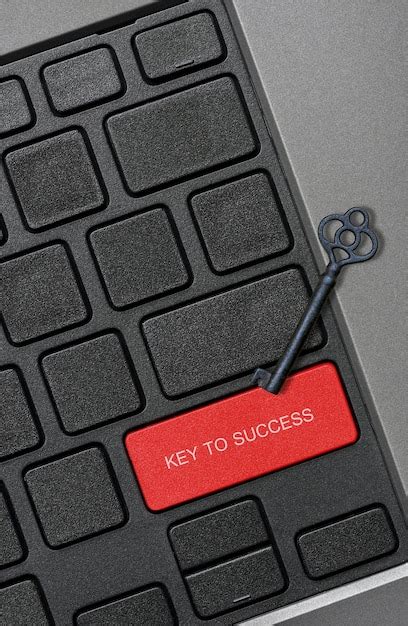 Premium Photo Old Key On Keypad