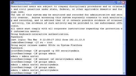 How To Reset The Avaya Aura System Manager Web Admin Password Youtube