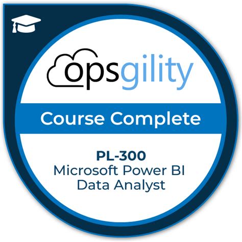 Pl 300 Microsoft Power Bi Data Analyst Credly