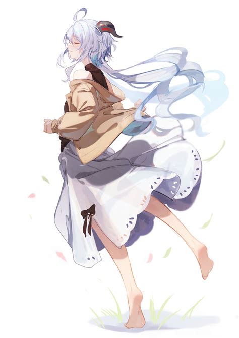 Ganyu Genshin Impact Cocogoat Genshin Impact lumo фэндомы картинки гифки