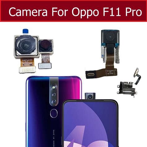 Rear Frontal Selfie Camera Module For OPPO F Pro Main Back Front Lifting Camera With Frame