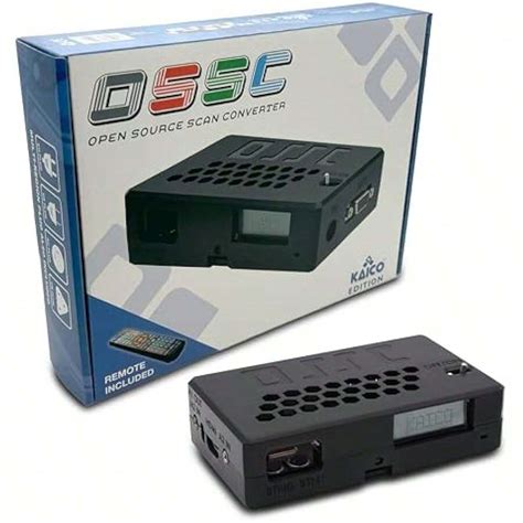 Ossc Open Source Scan Converter 1 8 Scart Component Vgazero Lag Rgb Upscaler For Retro Gaming