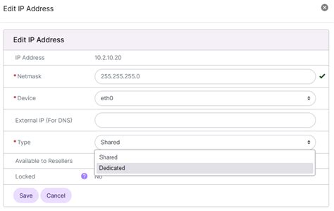 How To Manage Ip Addresses In Nodeworx — Interworx Documentation